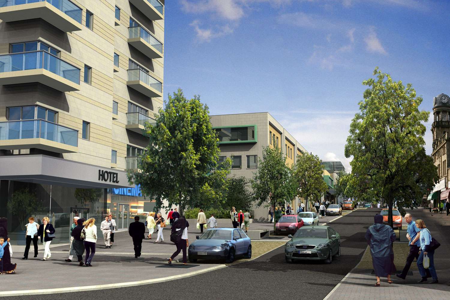 Pendle Rise Shopping Centre - MADE Architecture